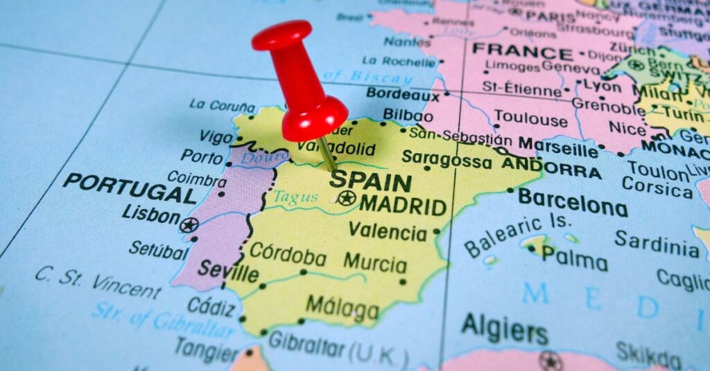 Seville spain map with transparent background - Maps Puls